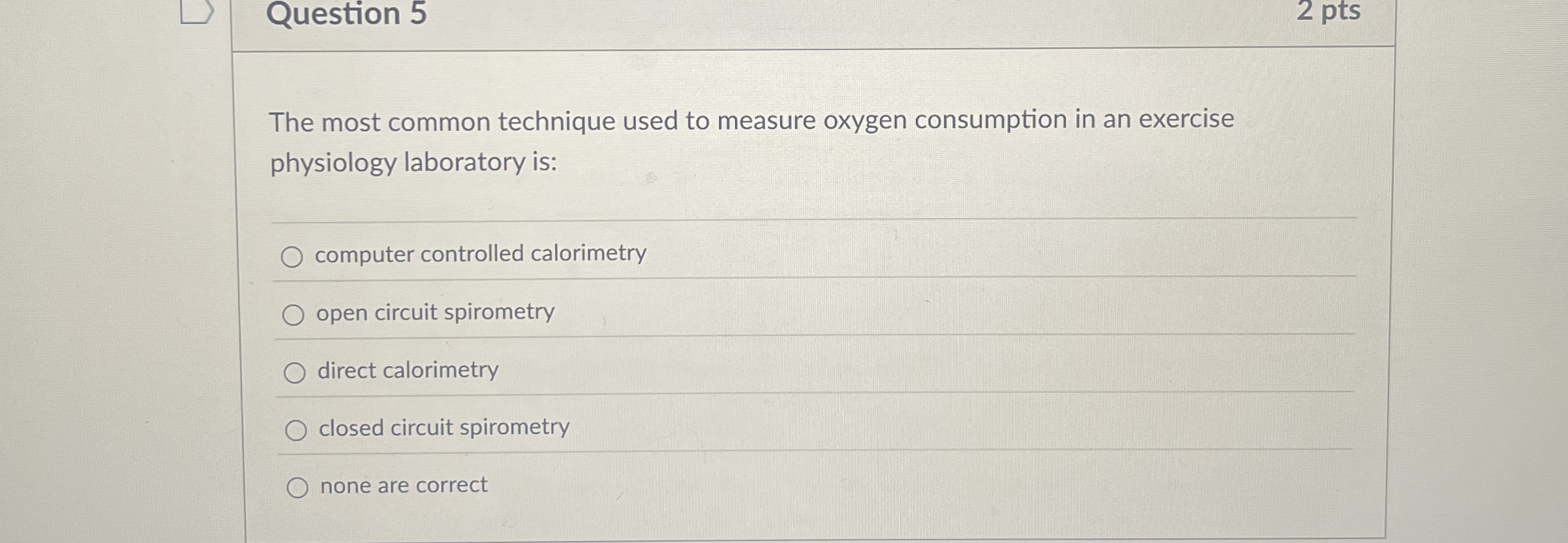 Solved Question 52 ﻿ptsThe most common technique used to | Chegg.com