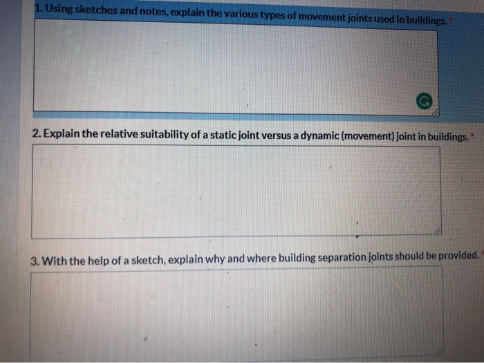 Solved 1. Using sketches and notes, explain the various | Chegg.com