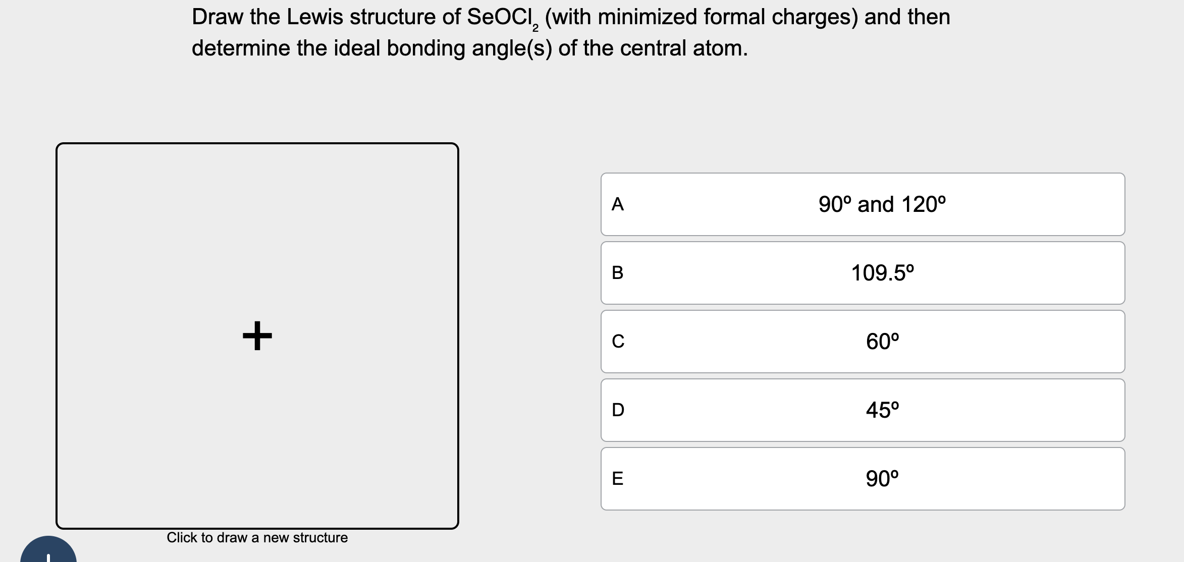 Solved Draw the Lewis structure of SeOCl2 (with minimized | Chegg.com