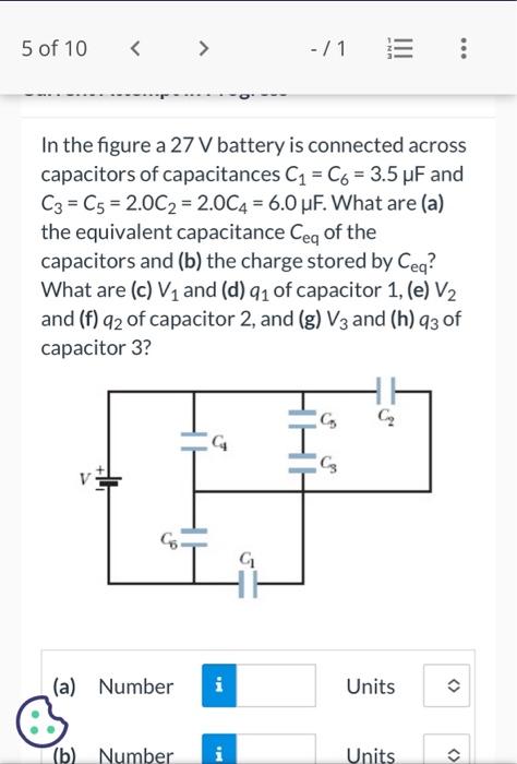 Solved In the figure a 27 V battery is connected across | Chegg.com