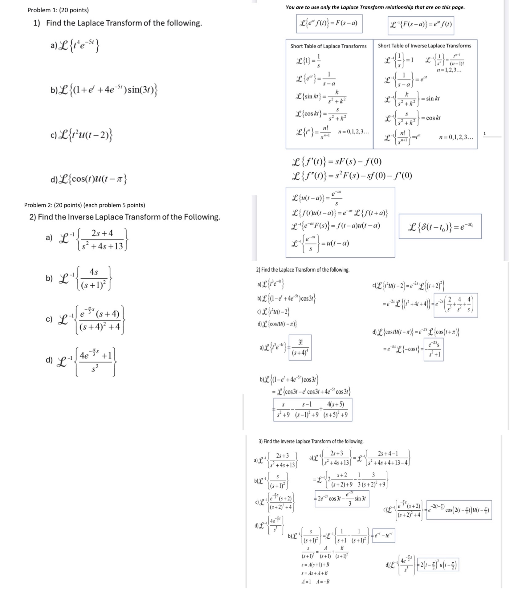 Solved Help me answer 1&2 ﻿on the left of picture please, | Chegg.com