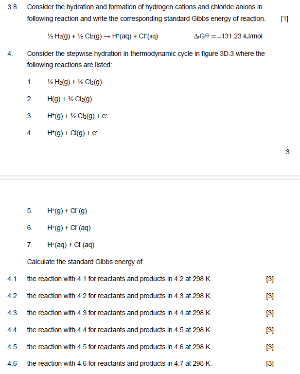Solved Please assist with the attached Physical Chemistry | Chegg.com