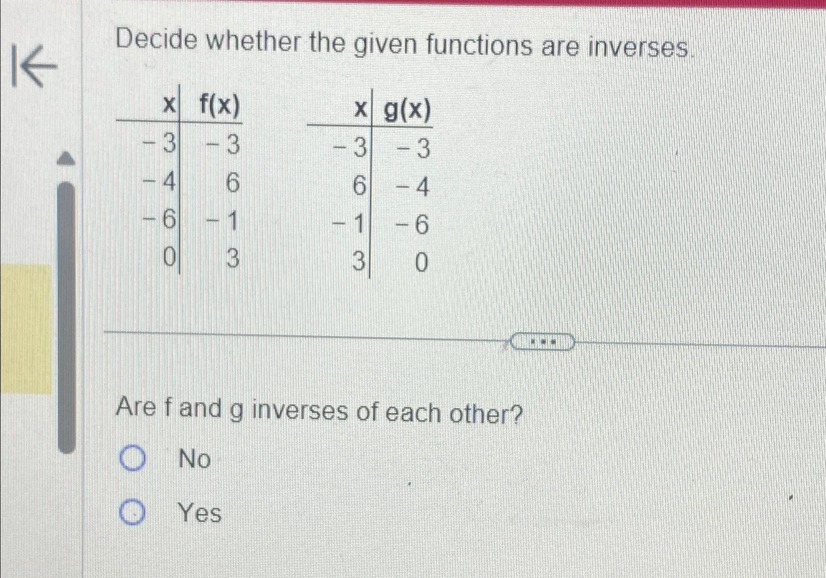 Solved Decide whether the given functions are | Chegg.com