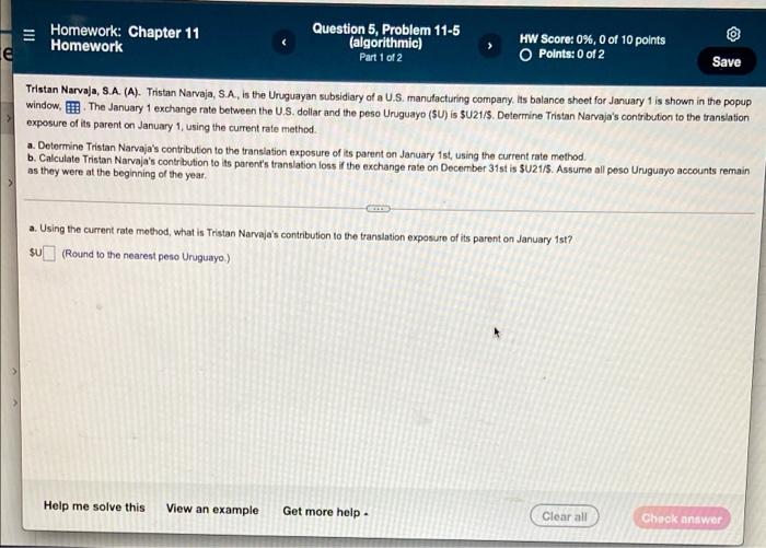 Solved € Homework Chapter 11 Homework Question 5 Problem 8978