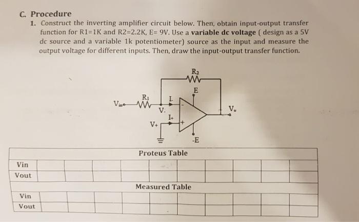 Solved Can you draw this circuit on Proteus according to the | Chegg.com