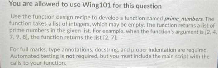Solved You are allowed to use Wing101 for this question Use | Chegg.com