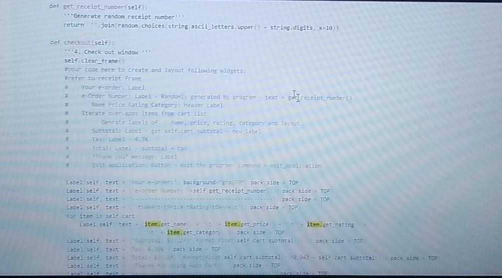 Solved In this assignment you will create a GUI interface | Chegg.com