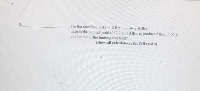 Solved Read the lab 11 - Percent Yield - Concepts document | Chegg.com