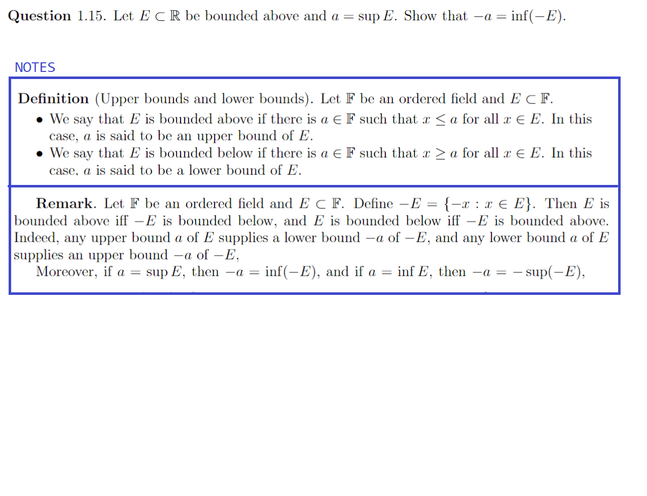 Solved intro analysis q1.15 ﻿more | Chegg.com
