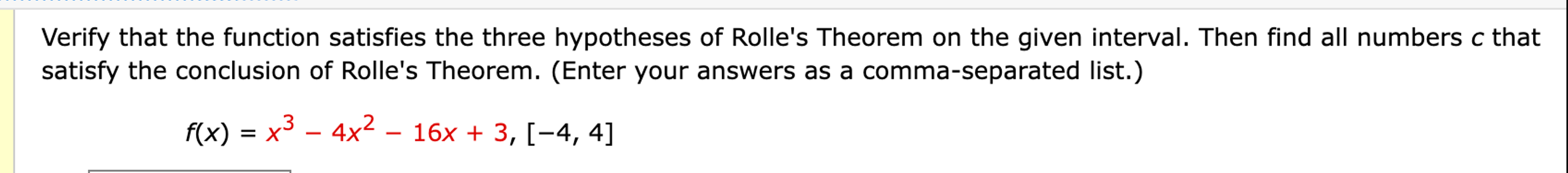 Solved Verify that the function satisfies the three | Chegg.com