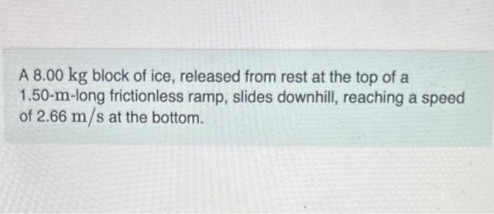 Solved A bibe ke booc of ice, raloased from reet al the top | Chegg.com