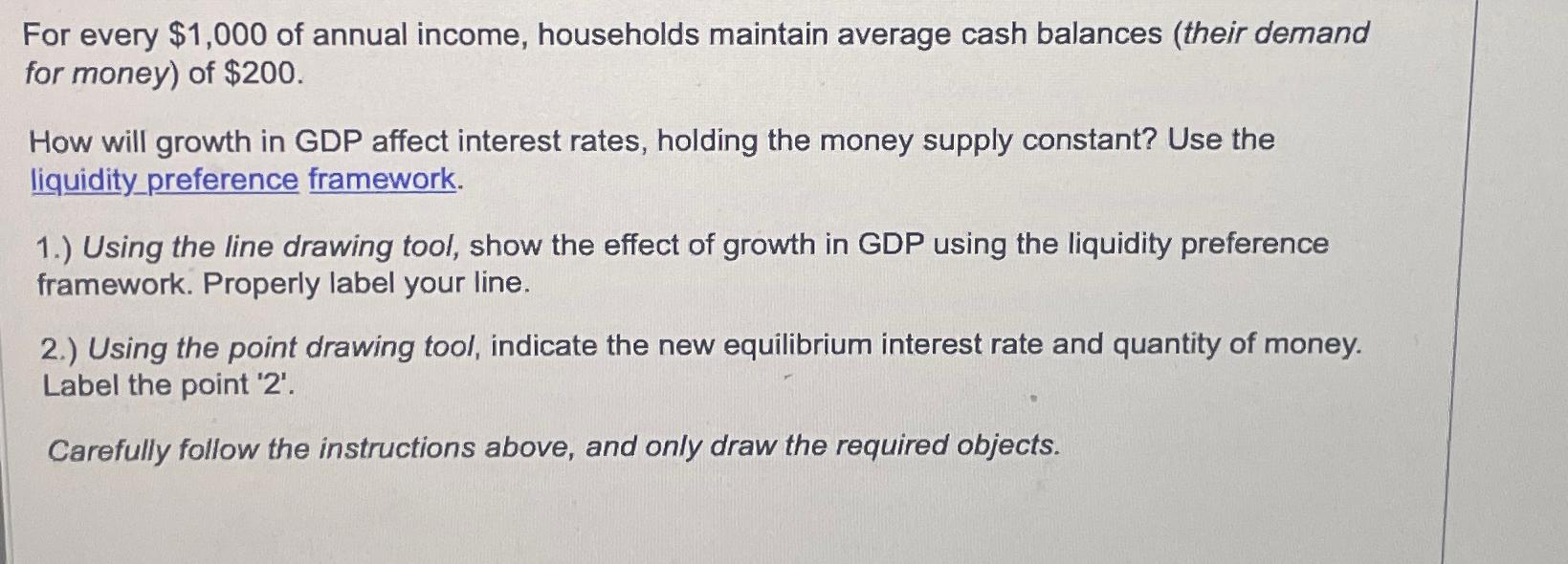 Solved For every $1,000 ﻿of annual income, households | Chegg.com