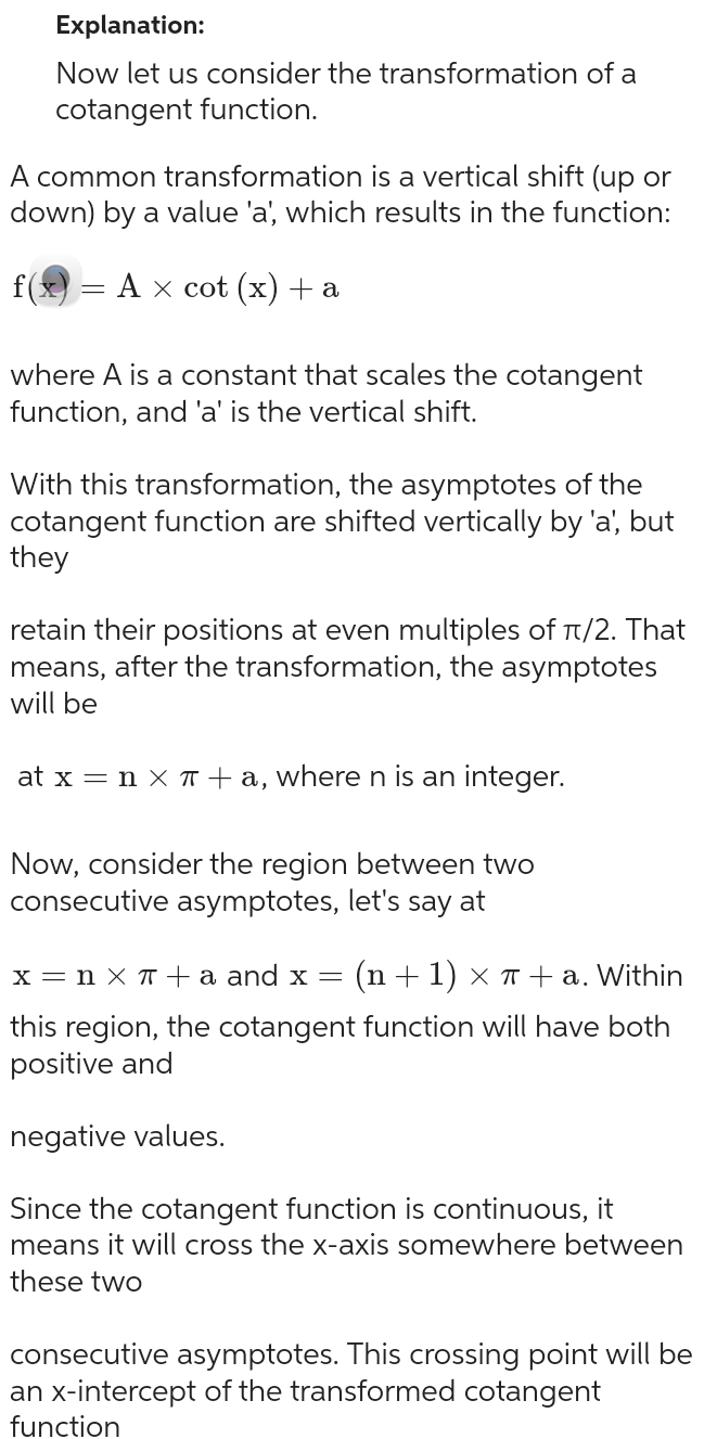 Solved This is proof that there will always be an x | Chegg.com