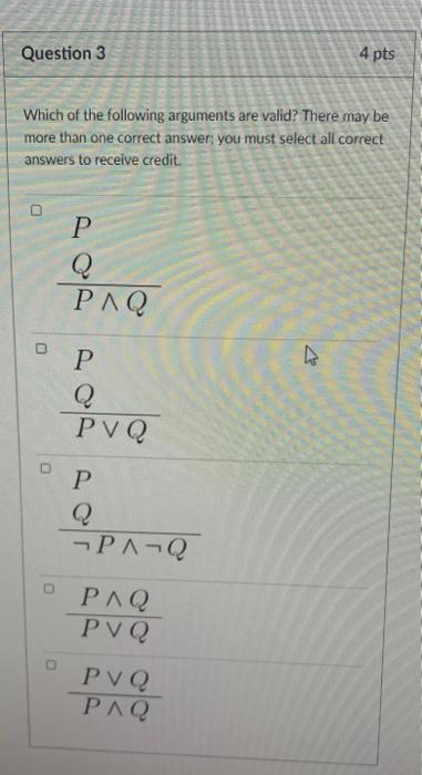 Solved Which of the following pairs of formulas are | Chegg.com