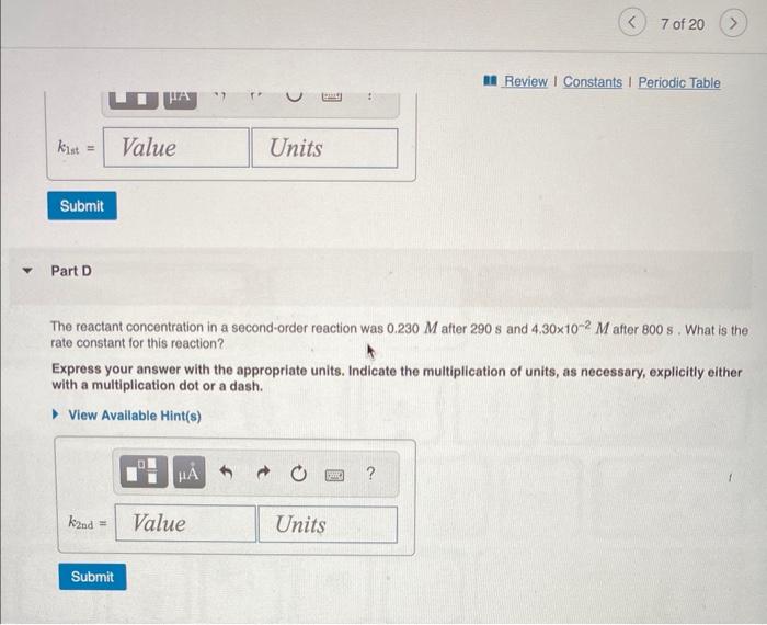 Solved Please complete parts A,B,C,D.Question for part B is | Chegg.com Solved Please complete parts A,B,C,D.Question for part B is | Chegg.com
