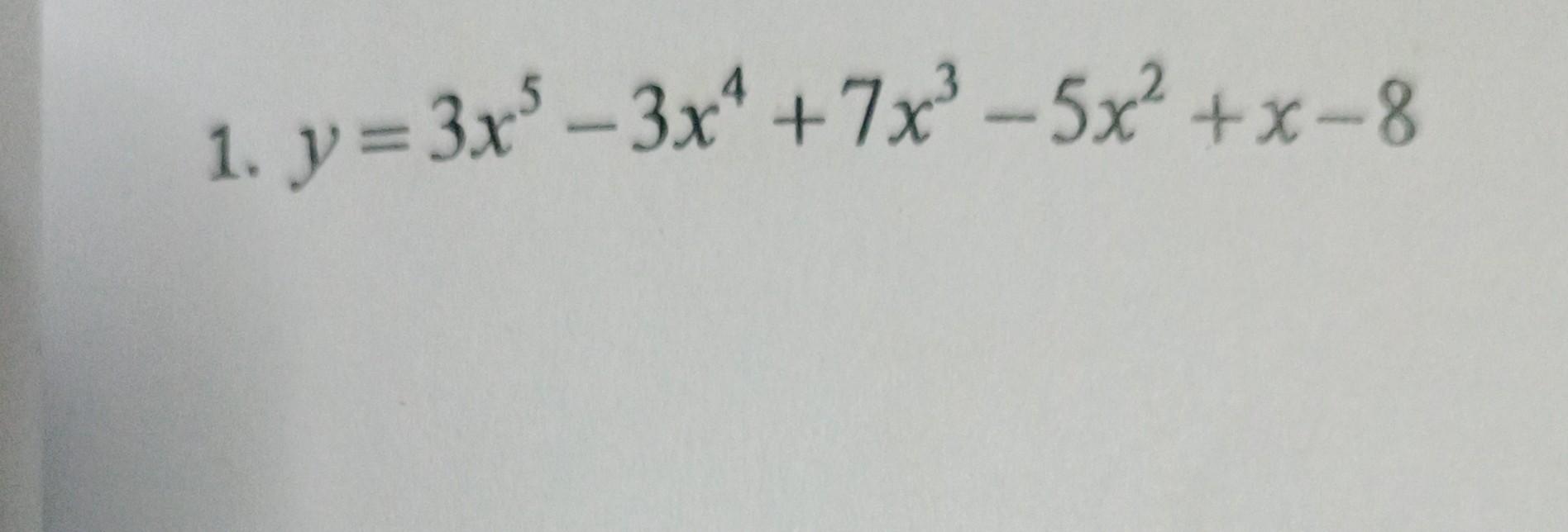 Solved DERIVATIVE OF A FUNCTION find the derivative of the | Chegg.com
