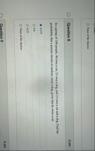 Solved 0.4003None of the choicesQuestion 86 ﻿ptsIn a group | Chegg.com