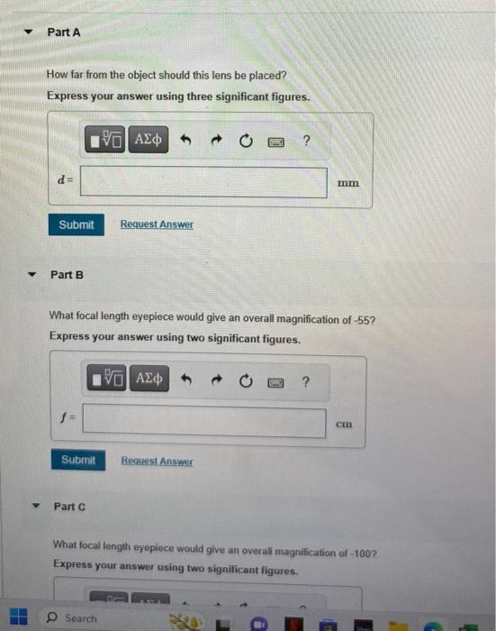 Solved The "tube length" of a microscope is defined to be | Chegg.com
