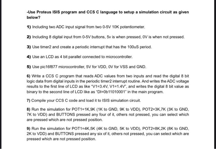 Solved Wanted : hex code of the compiler codeSchematic | Chegg.com