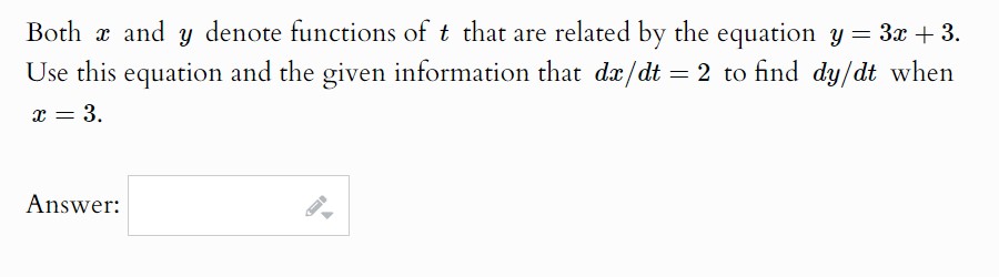 Solved Both x ﻿and y ﻿denote functions of t ﻿that are | Chegg.com