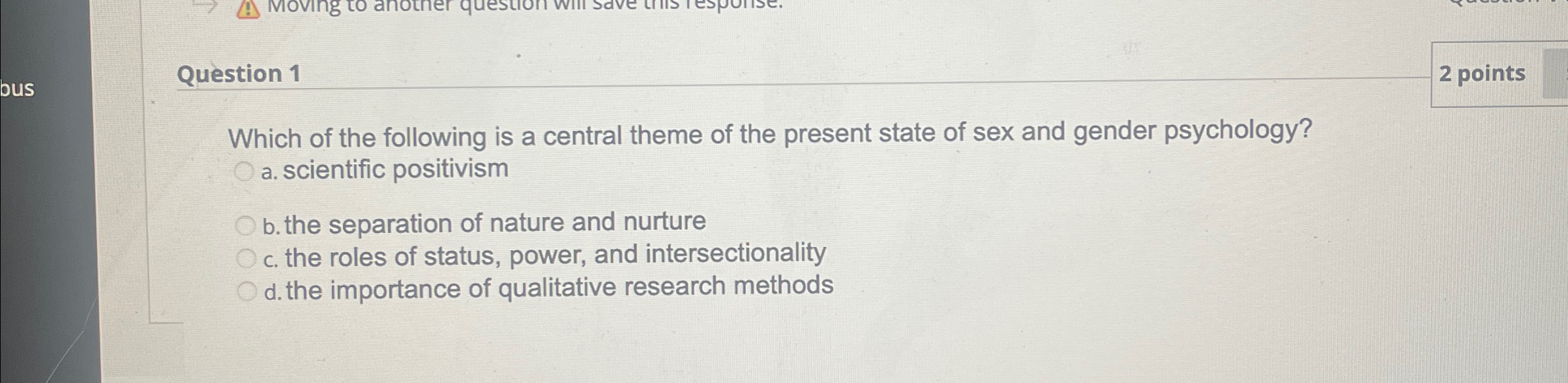 Solved Question 12 ﻿pointsWhich of the following is a | Chegg.com