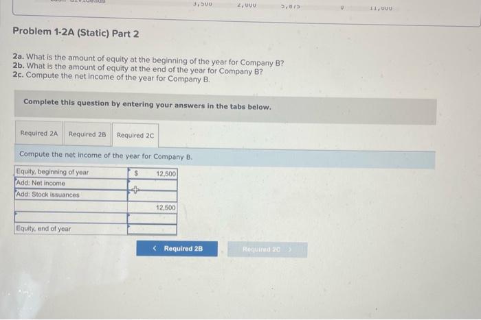 Solved Required Information Problem 1 2a Static Computing