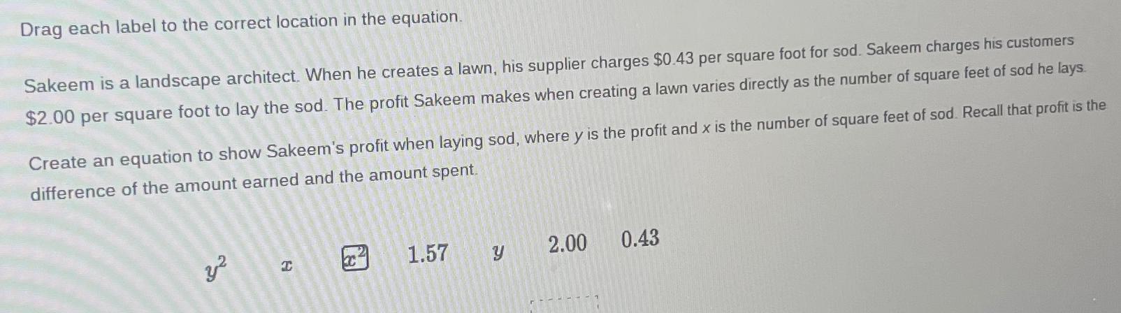 Solved Drag each label to the correct location in the | Chegg.com