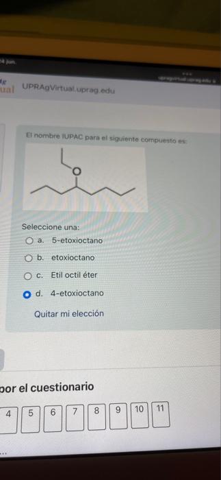 Solved 24 jun Me ual UPRAgVirtual uprag.edu 4 El nombre | Chegg.com
