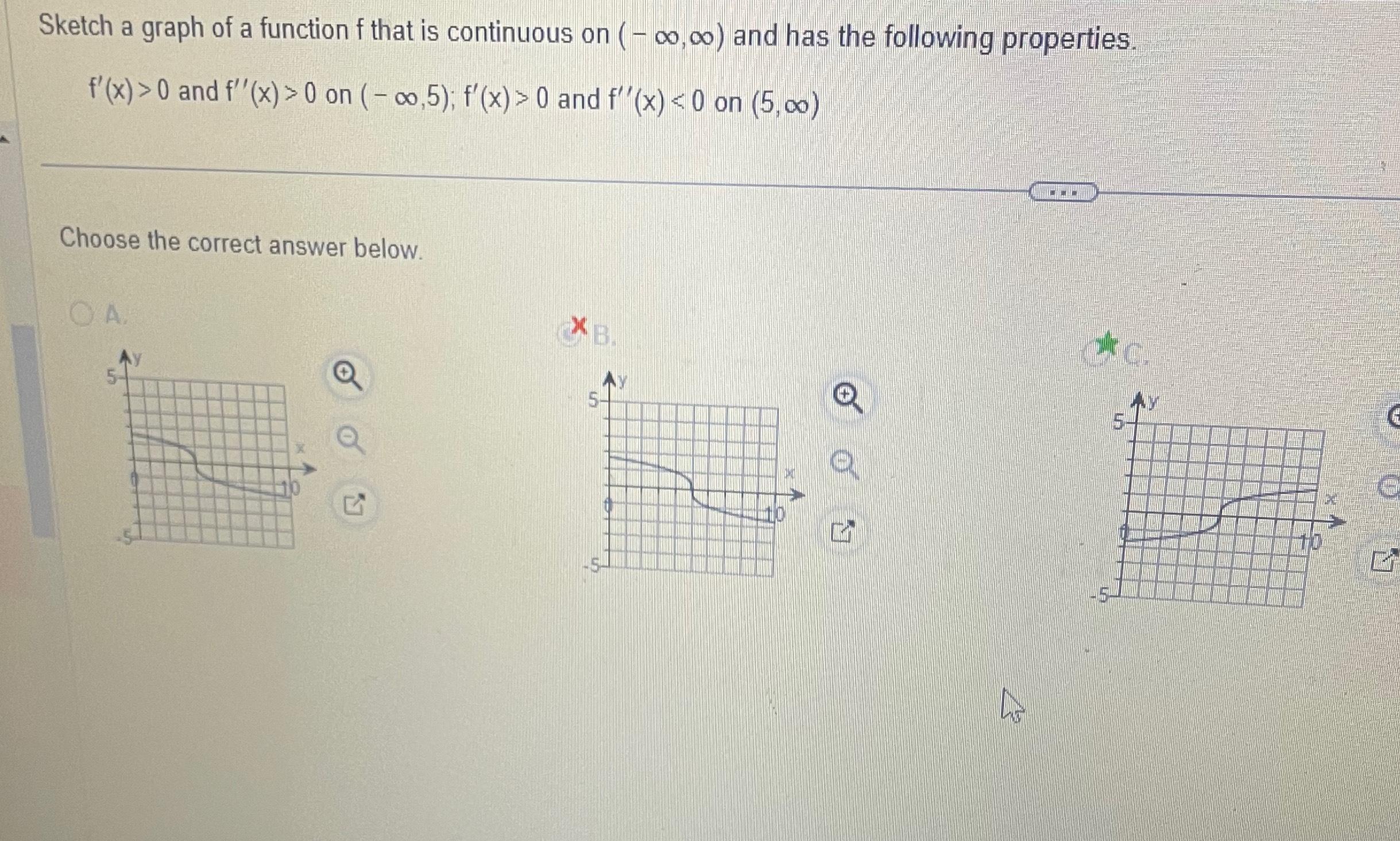 Solved Sketch a graph of a function f ﻿that is continuous on | Chegg.com