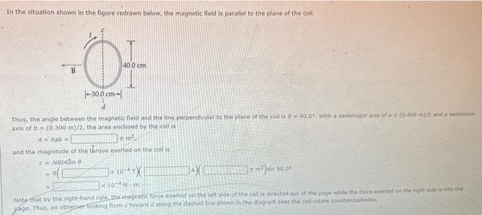 Solved An eight-turn coil encloses an elliptical area having | Chegg.com