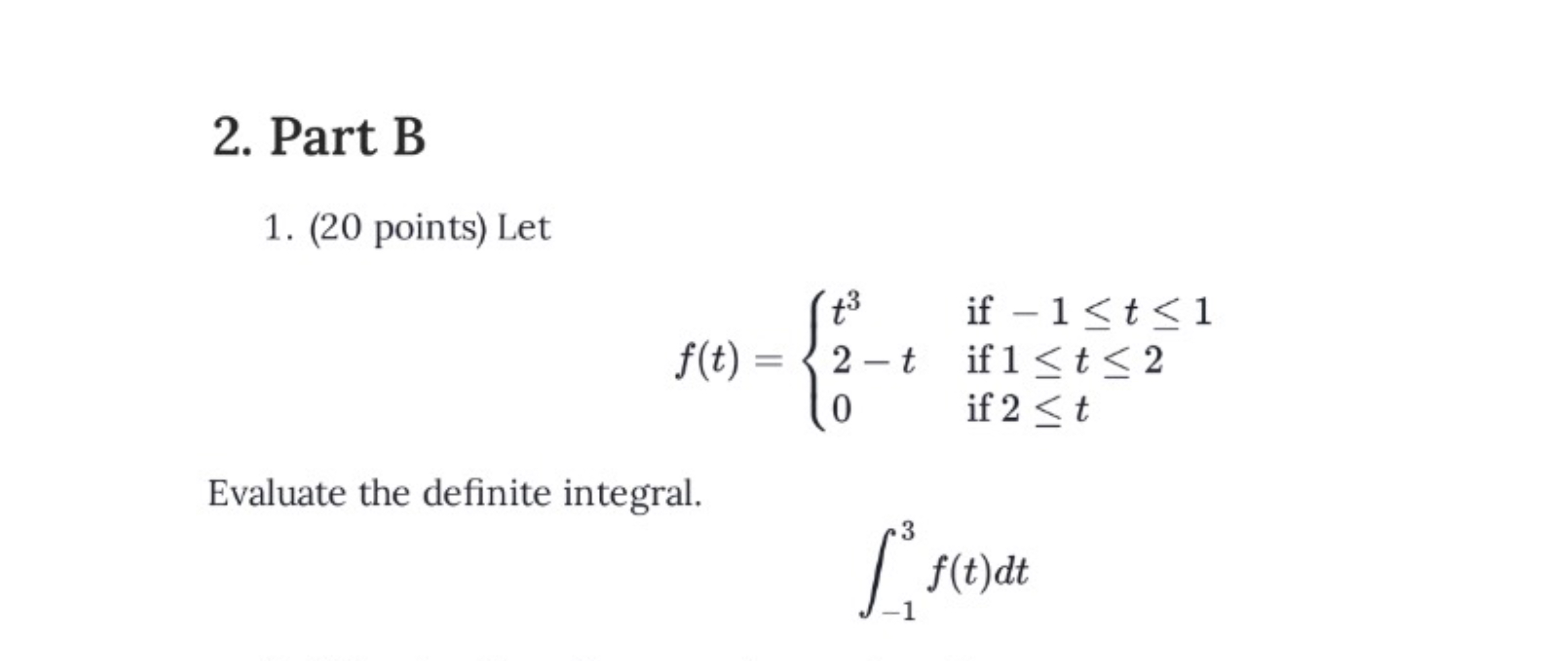 Solved Part B(20 ﻿points) | Chegg.com