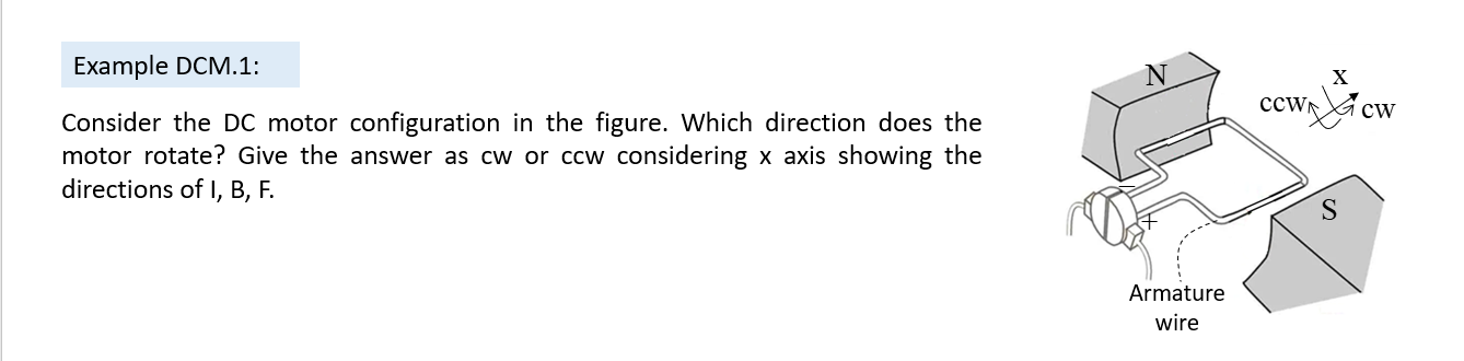 Solved Consider the DC motor configuration in the figure. | Chegg.com