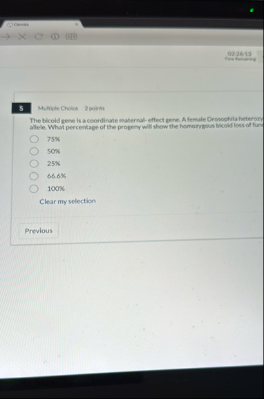 Solved 0226:13Floestamding5Multiple Choice2 ﻿pointsThe | Chegg.com