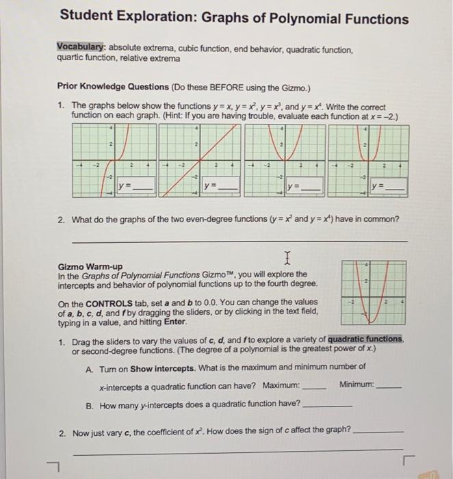 Solved 1. The function graphed, y=0.5x3−2x2−x+4, is a cubic | Chegg.com