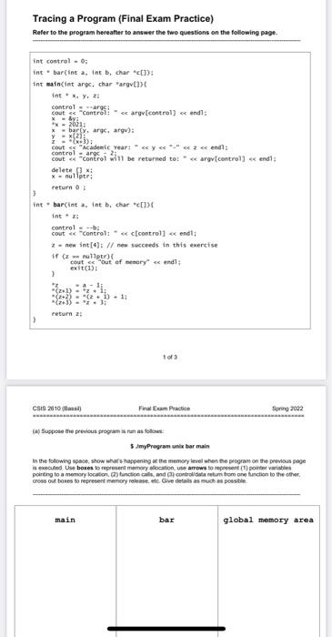 Solved plz explain how you figure out the tracing in detail, | Chegg.com