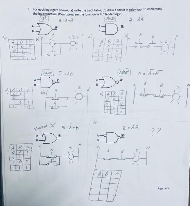 Solved please check my work and explain/write answers neatly | Chegg.com