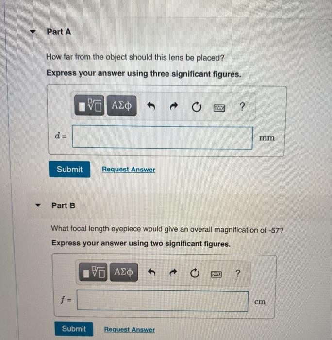 Solved The "tube length" of a microscope is defined to be | Chegg.com