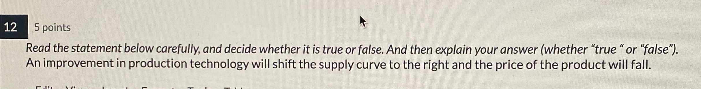 Solved 12 5 ﻿pointsRead the statement below carefully, and | Chegg.com