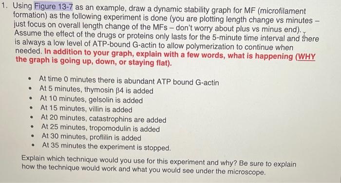 Solved 1. Using Figure 13-7 as an example, draw a dynamic | Chegg.com