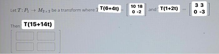 Solved Draw the image of the unit square (shown in green) | Chegg.com