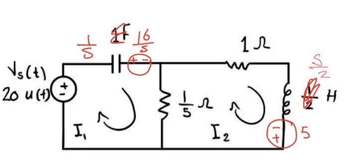 Solved the solution of i2 and i1? | Chegg.com