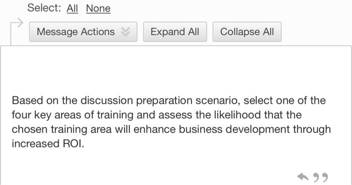 Solved Select: All None Message Actions Expand All Collapse | Chegg.com