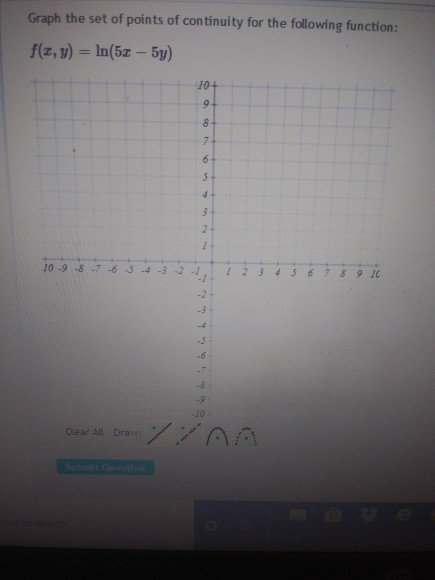 Solved Graph the set of points of continuity for the | Chegg.com