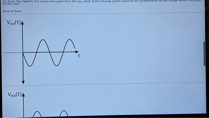 Solved Here is a square loop of wire spinning in a constant | Chegg.com