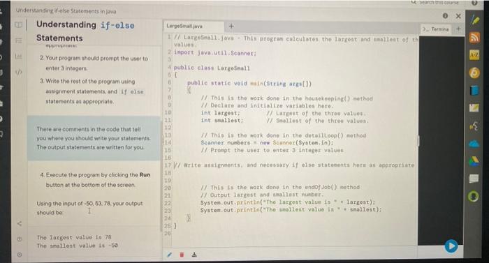 Solved All the instructions are included on the left in the | Chegg.com
