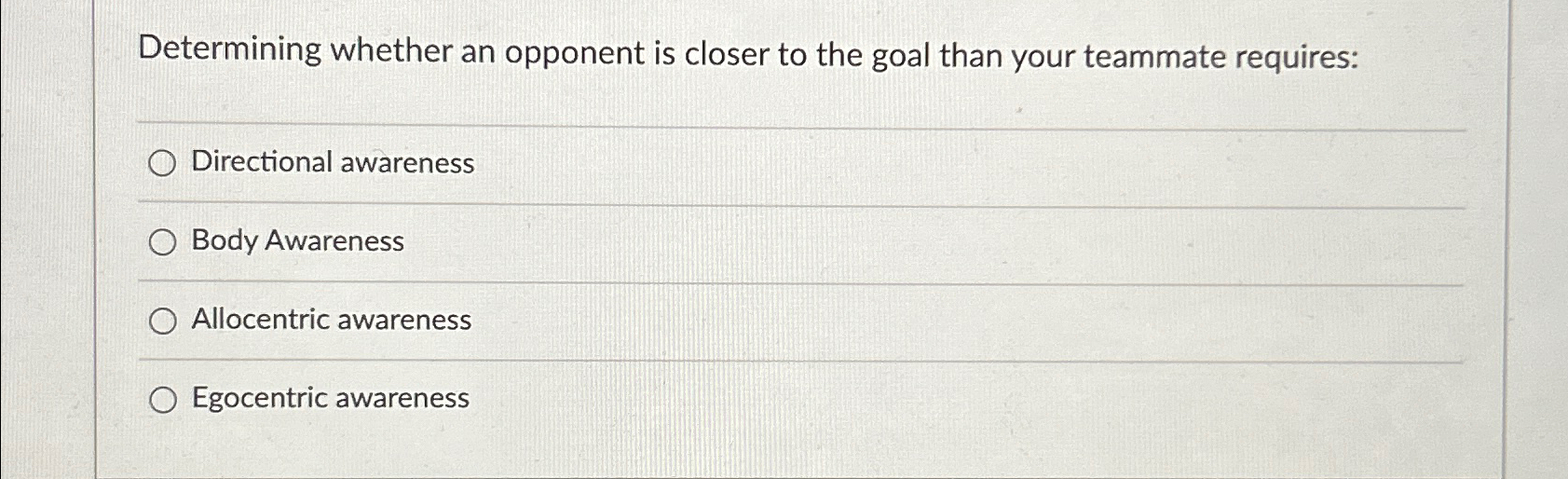 Solved Determining whether an opponent is closer to the goal | Chegg.com