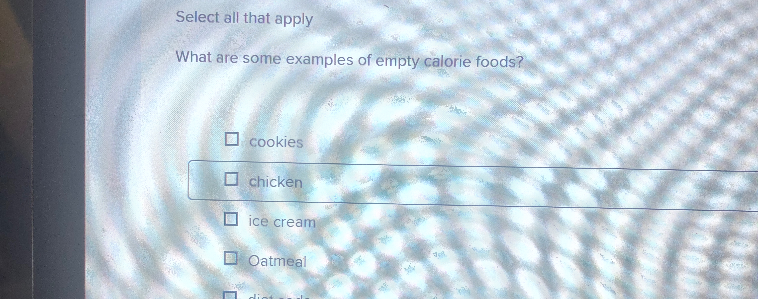 Solved Select all that applyWhat are some examples of empty | Chegg.com