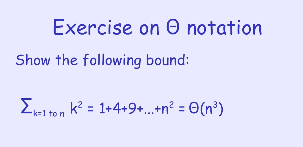 Solved Exercise on θ ﻿notationShow the following | Chegg.com