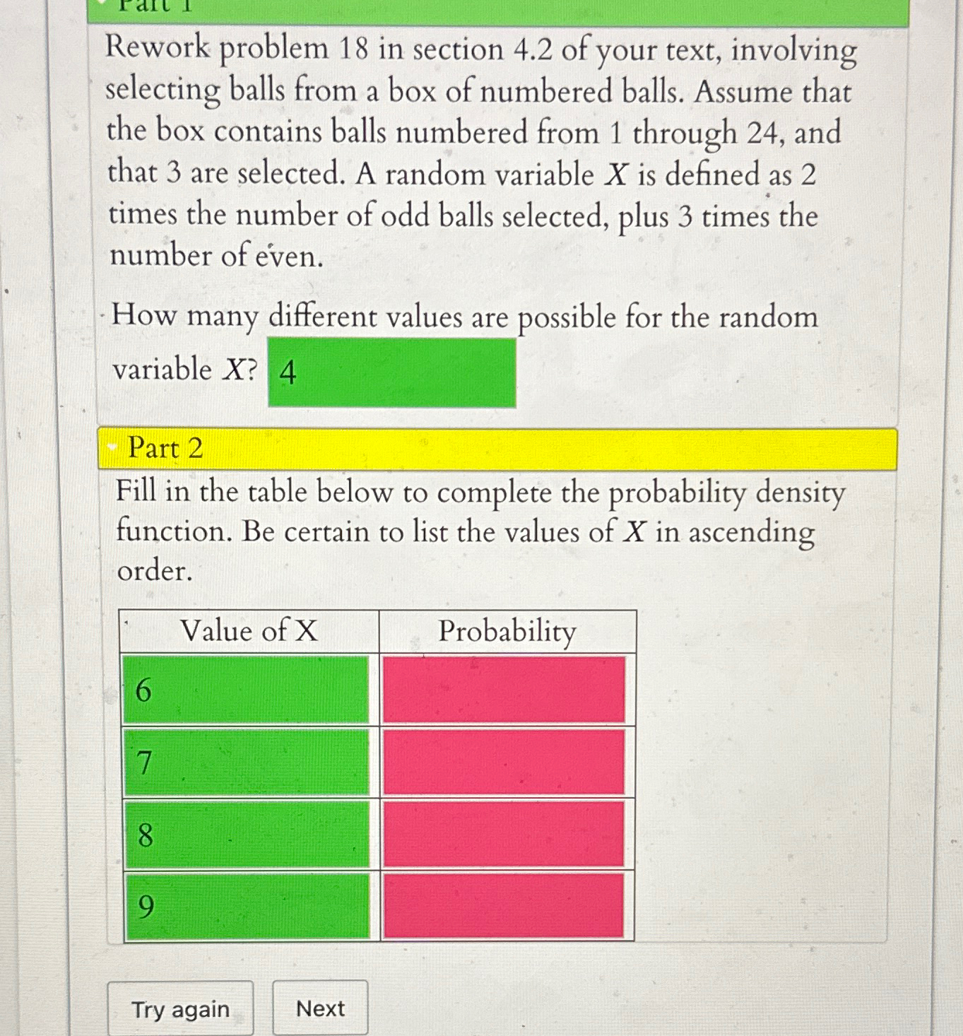 Solved Rework problem 18 ﻿in section 4.2 ﻿of your text, | Chegg.com
