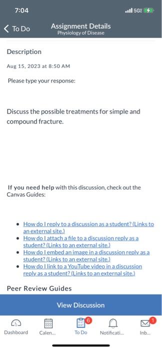 Solved - How do I reply to a discussion as a student? (Links | Chegg.com